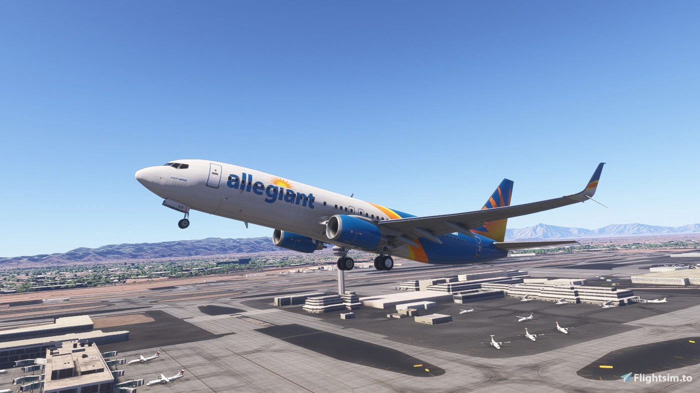 PMDG Boeing 737-800 | Allegiant Air | Fictional (MAX 8 livery) - MSFS ...