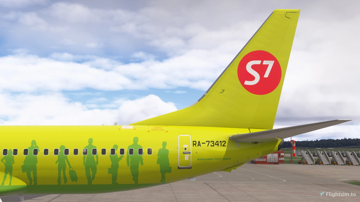 PMDG Boeing 737-800 S7 Airlines Pack для Microsoft Flight Simulator | MSFS