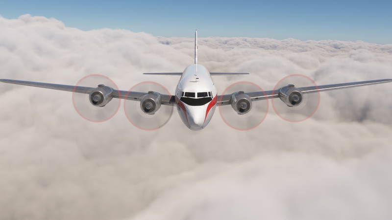 PMDG DC-6 Trans Air Link (N515TS) for Microsoft Flight Simulator | MSFS