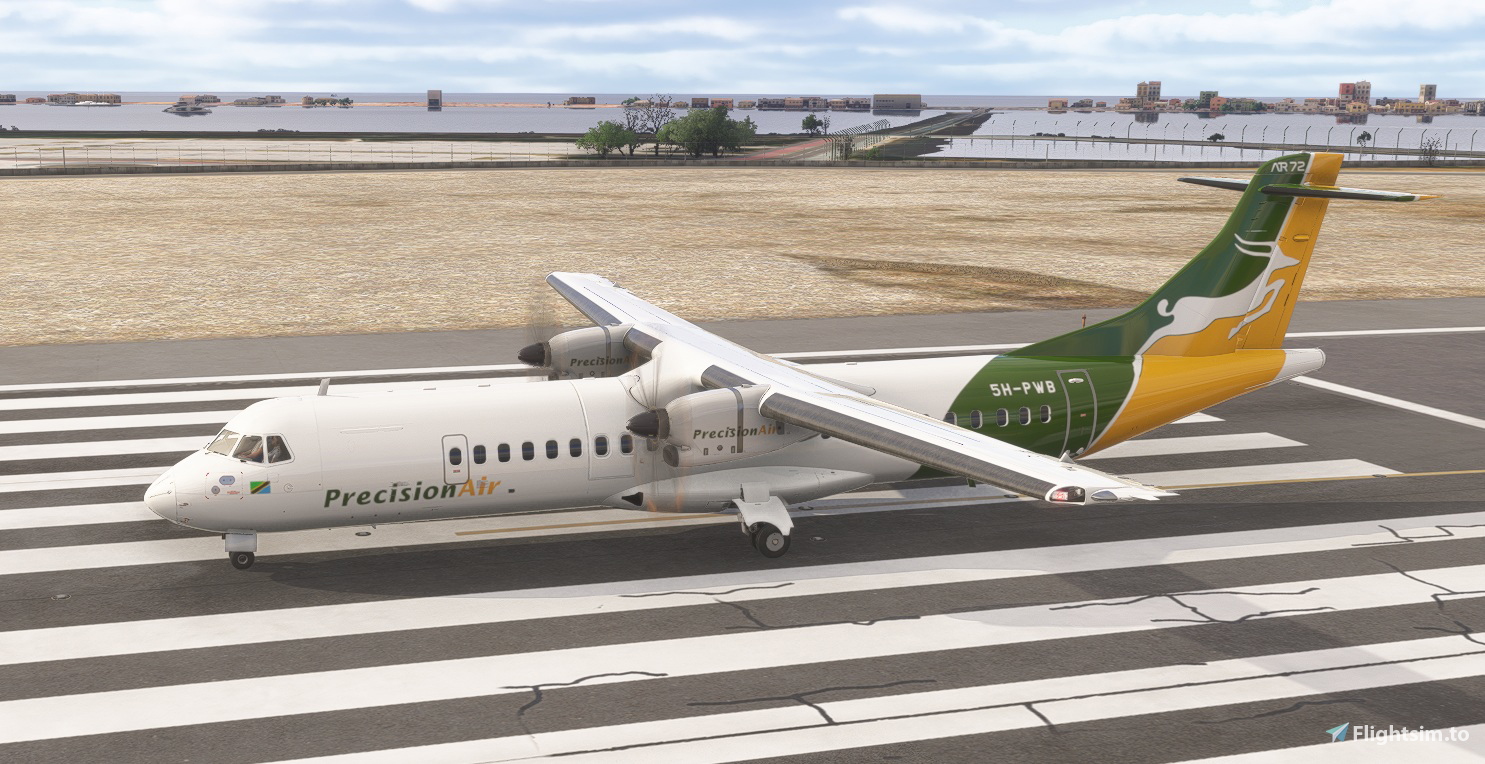 Precision Air (Tanzania) - ATR72-600 (by Asobo/Microsoft) - MSFS2024 ...