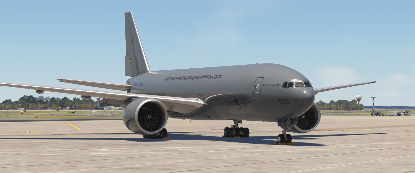 RCAF Transport Liveries 777F (CC77LF) [FICTIONAL] for Microsoft Flight ...
