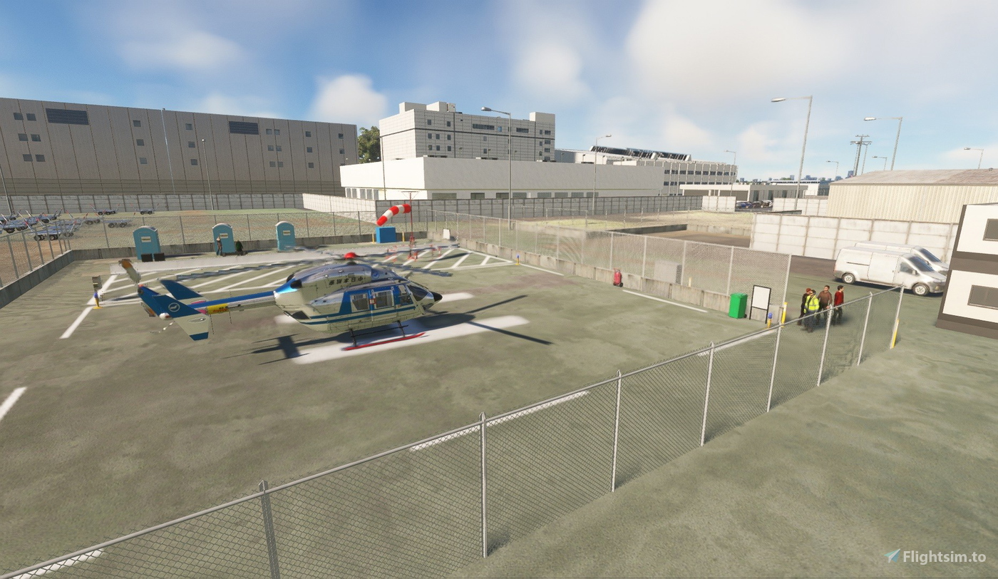 RJTT Helicopter Services para Microsoft Flight Simulator | MSFS