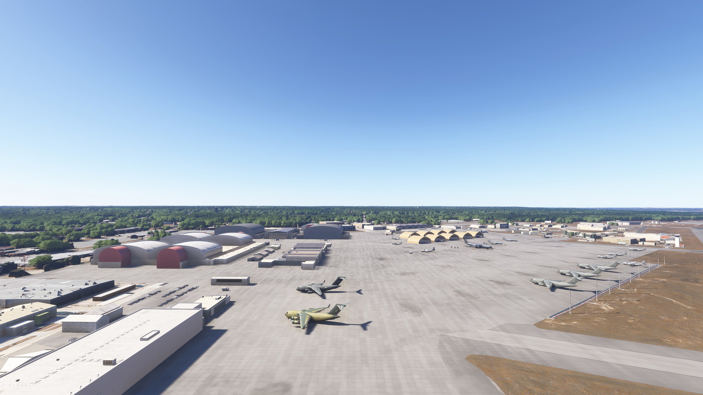 KWRB Robins Air Force Base per Microsoft Flight Simulator | MSFS
