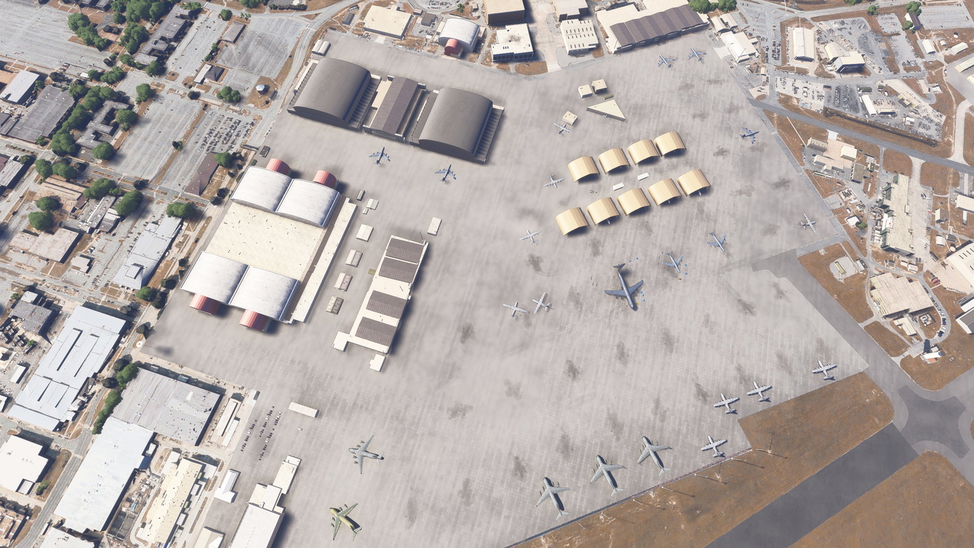 KWRB Robins Air Force Base per Microsoft Flight Simulator | MSFS