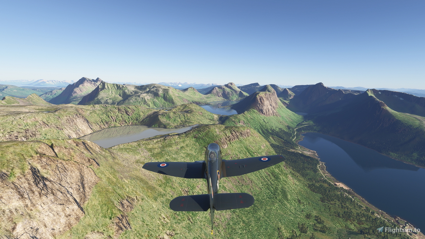 Senja Island High Trees Removal のために Microsoft Flight Simulator | MSFS