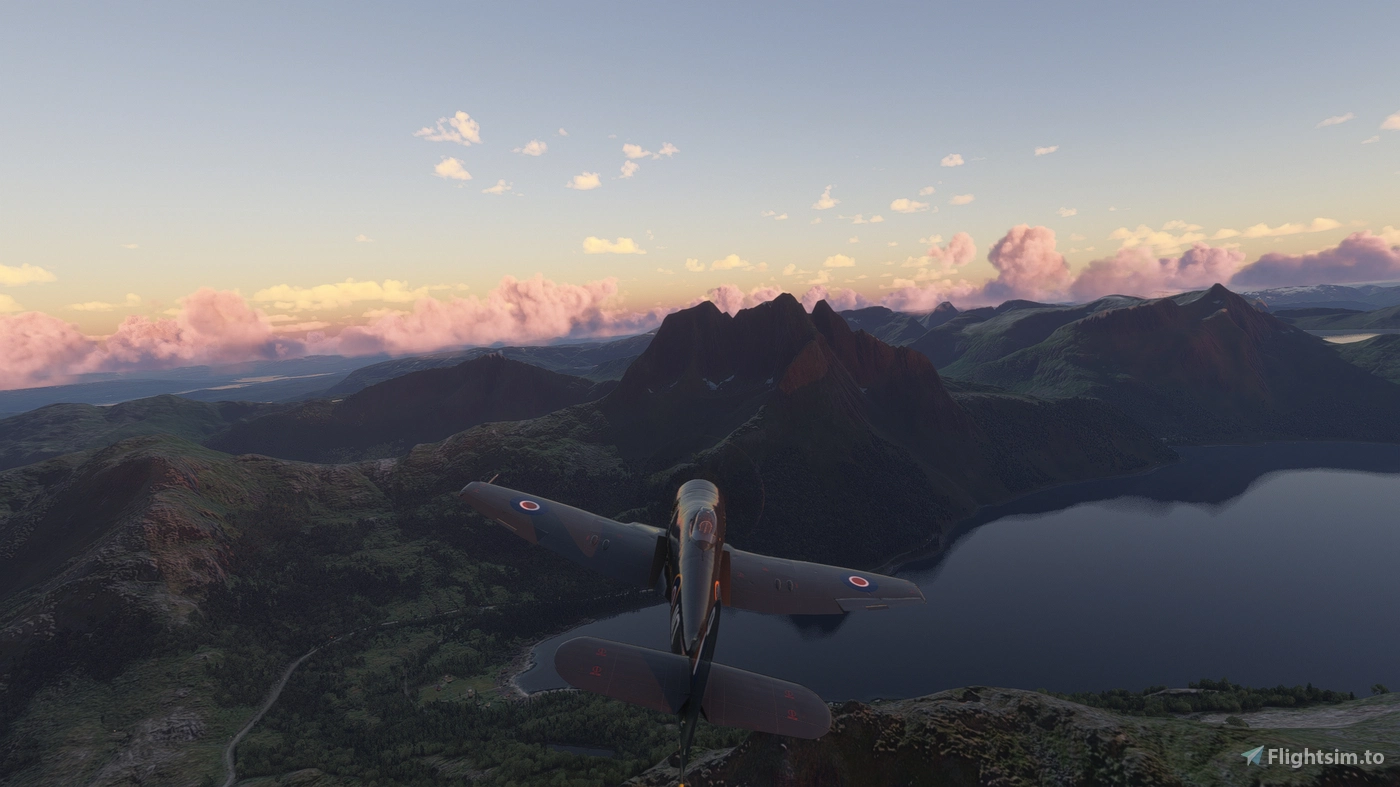 Senja Island High Trees Removal para Microsoft Flight Simulator | MSFS