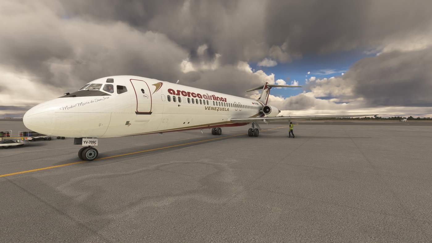 Skysim DC93 Aserca Airlines YV-709C para Microsoft Flight Simulator | MSFS