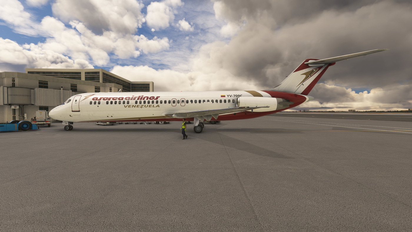 Skysim DC93 Aserca Airlines YV-709C para Microsoft Flight Simulator | MSFS