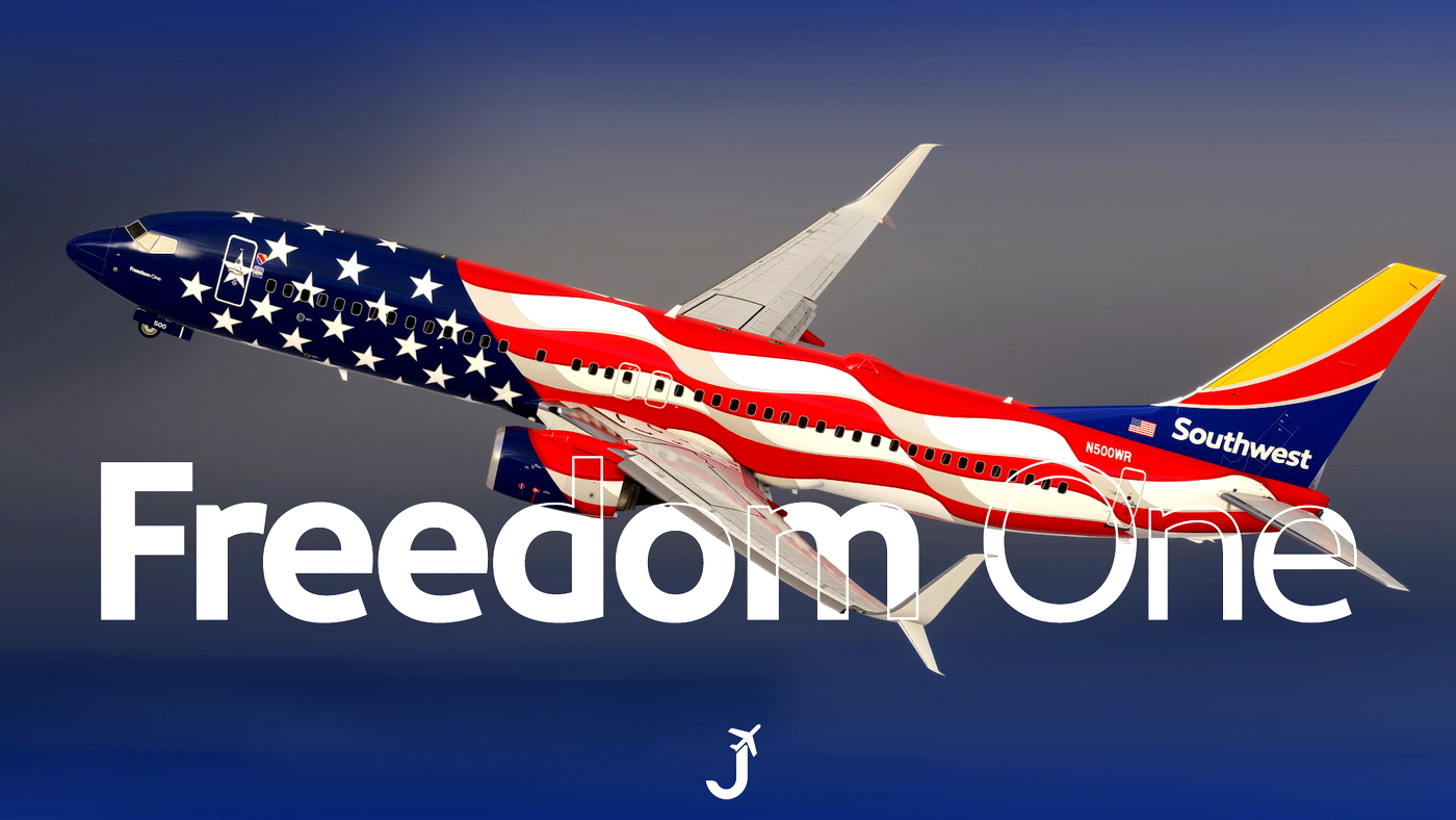 Threads - Southwest Airlines 'Freedom One' | w/Cabin | PMDG B737-8H4 ...