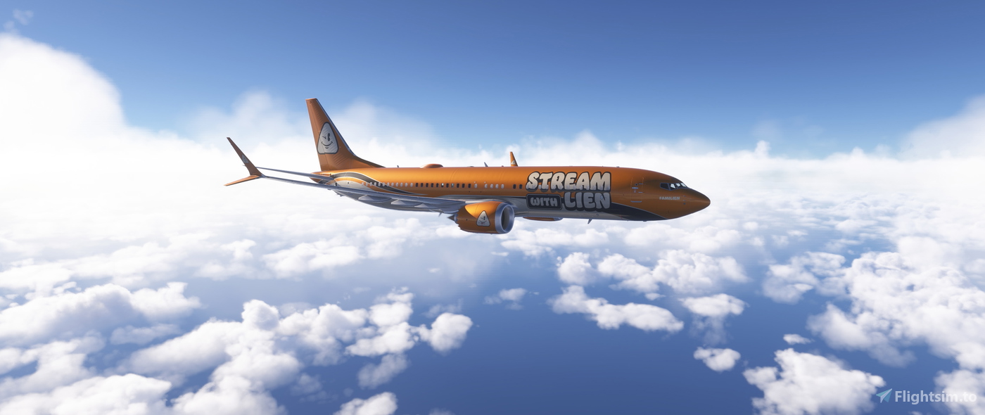 Stream with Lien Boeing 737 MAX para Microsoft Flight Simulator | MSFS