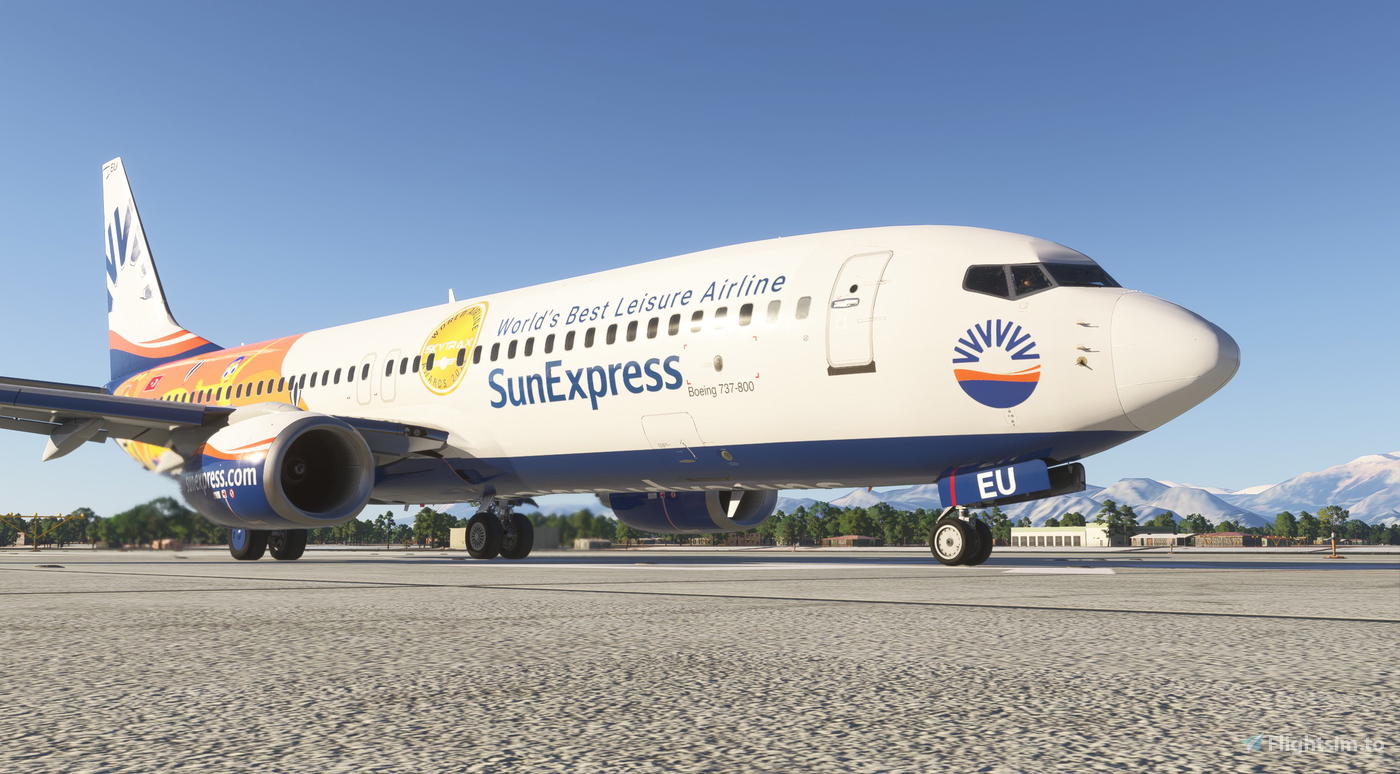 SunExpress SKYTRAX Livery for MSFS2024 pour Microsoft Flight Simulator ...