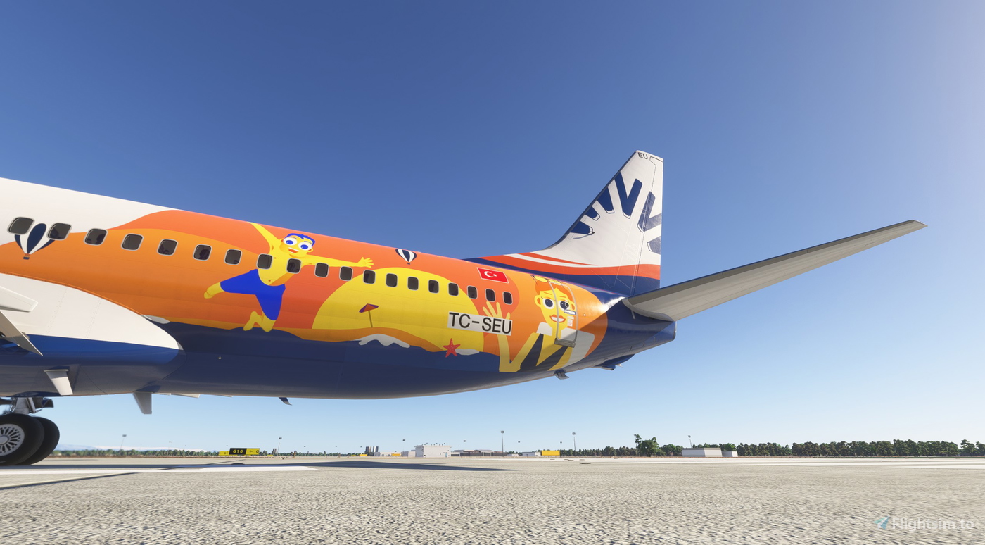 SunExpress SKYTRAX Livery for MSFS2024 für Microsoft Flight Simulator ...