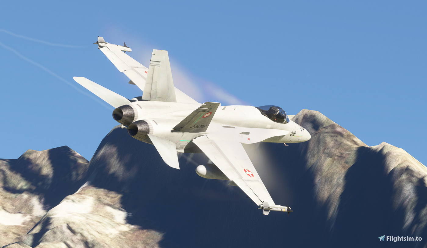 Swiss F-18C Tails pro Microsoft Flight Simulator | MSFS