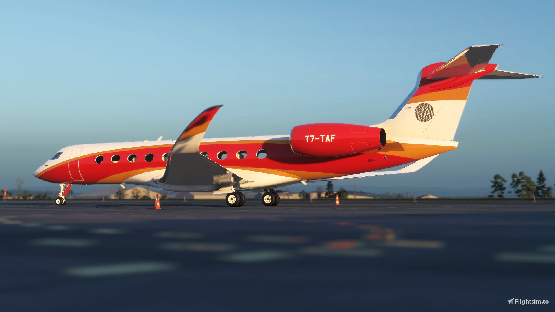 T7-TAF Livery | Freeware ULR Business Jets - MSFS Add-on - Flightsim.to