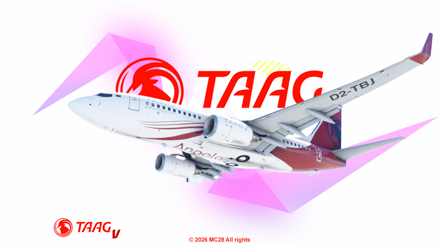 TAAG Angola Airlines ( D2-TBJ ) PMDG 737-700 8K w/CONFIG - MSFS Add-on ...