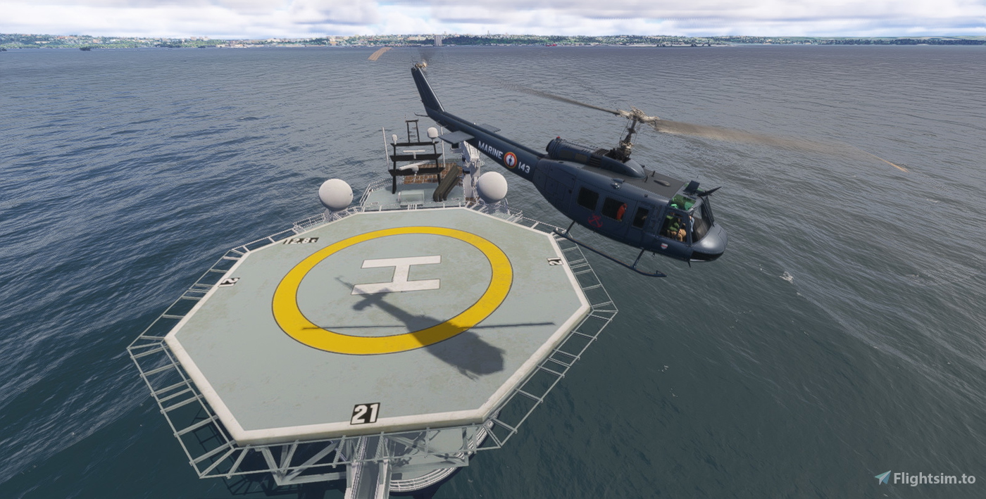 Taog/Microsoft - Huey French Navy (What-if) for Microsoft Flight ...