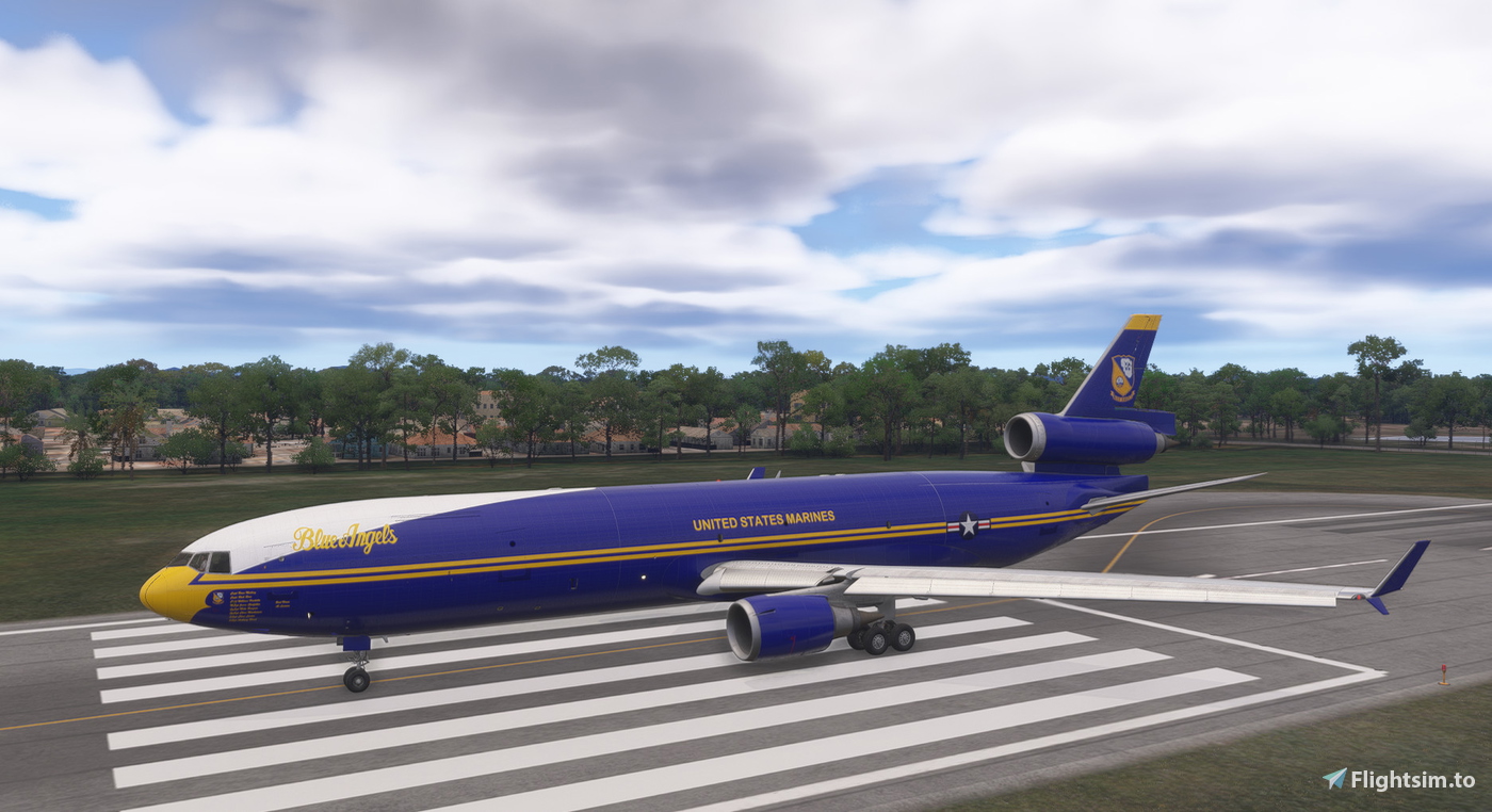 TFDi MD-11 Blue Angels (Fat Albert - Fictional) 对于 Microsoft Flight ...