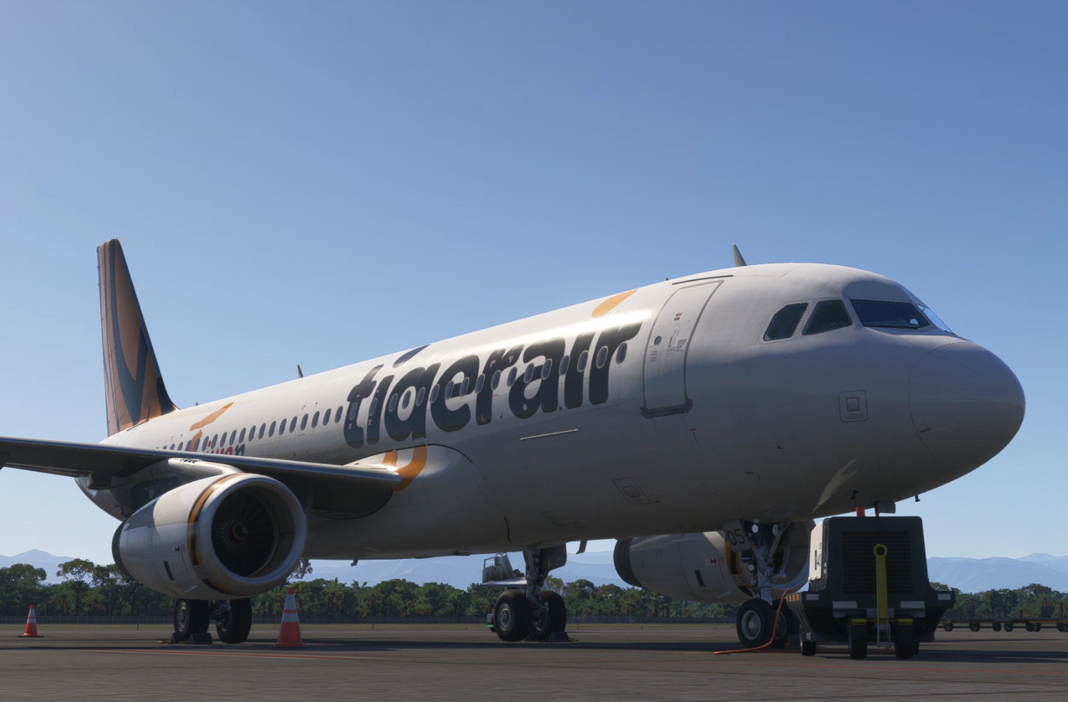 TigerAir Taiwan A320 B-50005 Livery For Fenix A320 BFU IAE SL - MSFS ...