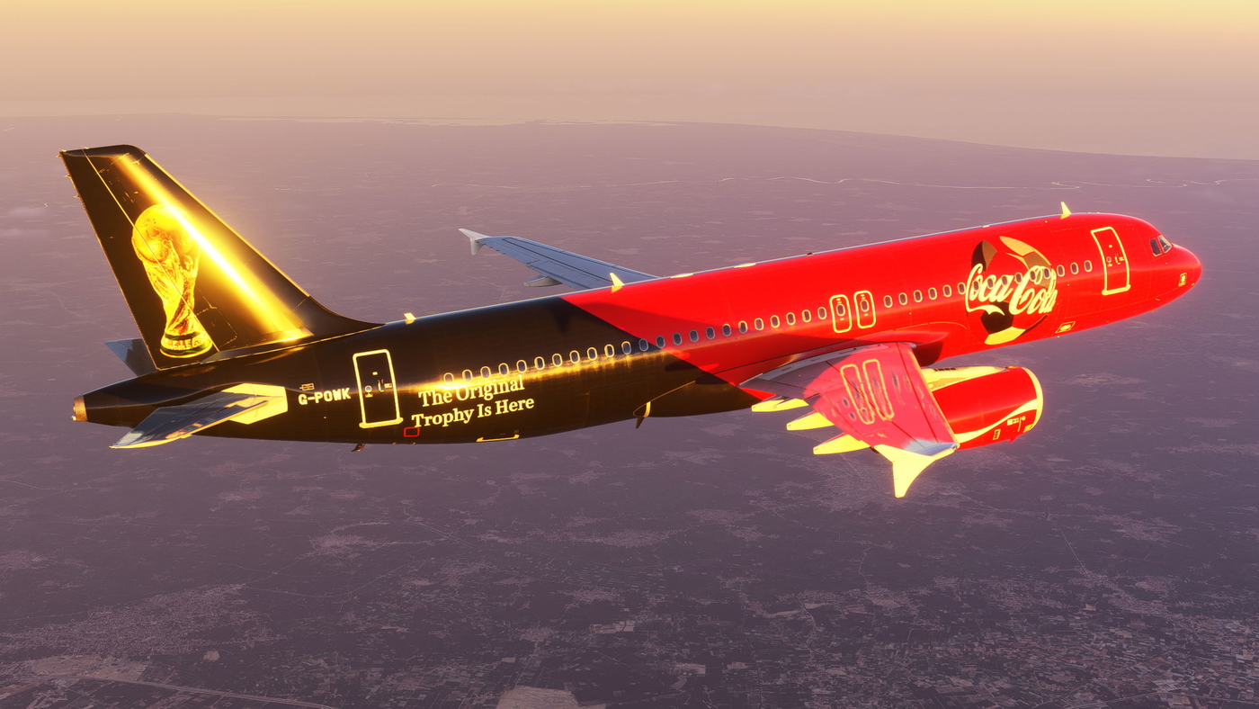 Titan Airways 'Coca-Cola' Livery G-POWK for Microsoft Flight Simulator ...