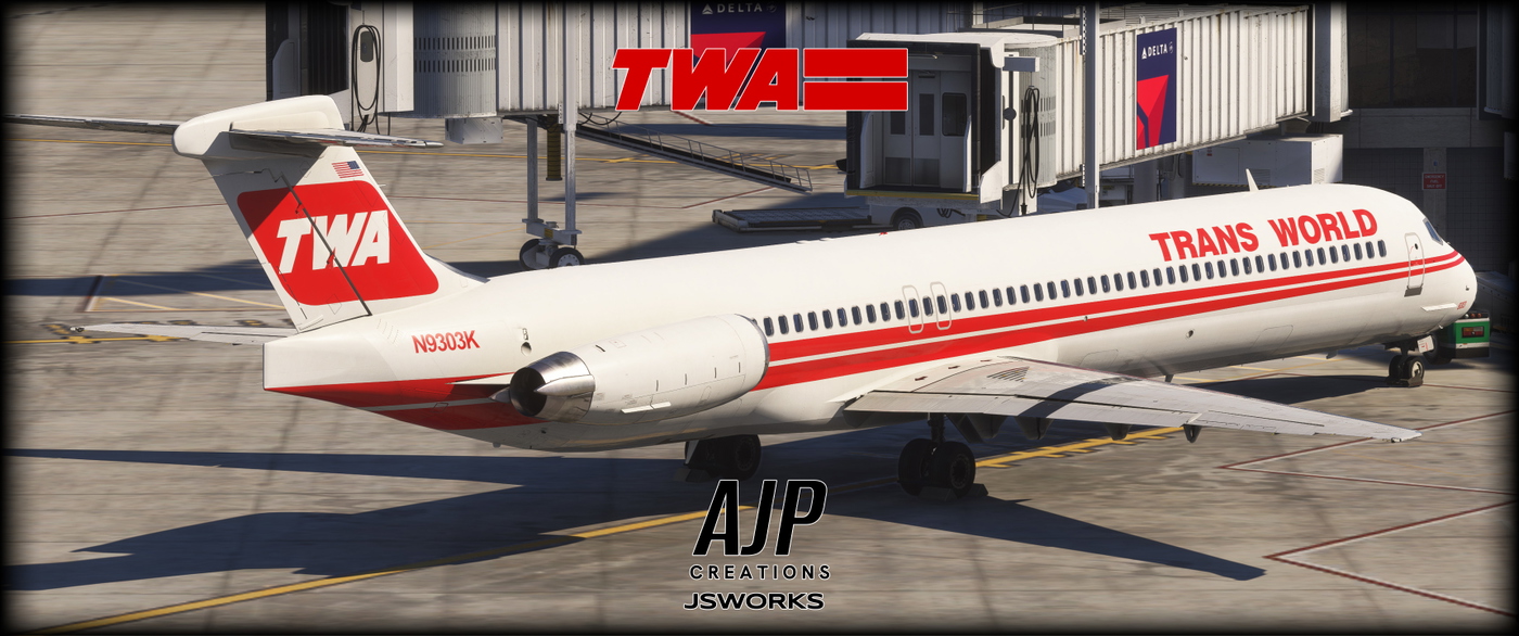 Trans World Airlines - N9303K - McDonnell-Douglas MD-83 para Microsoft ...