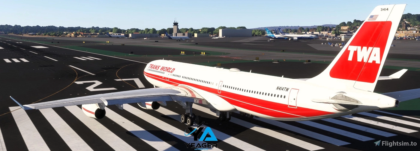 Trans World Airlines A340-300 для Microsoft Flight Simulator | MSFS