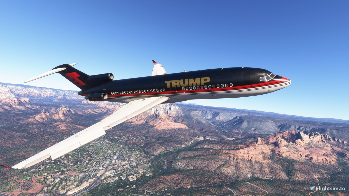 Trump One VP-BDJ для Microsoft Flight Simulator | MSFS