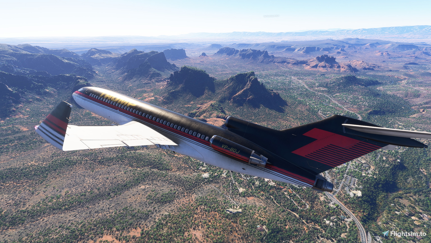 Trump One VP-BDJ для Microsoft Flight Simulator | MSFS
