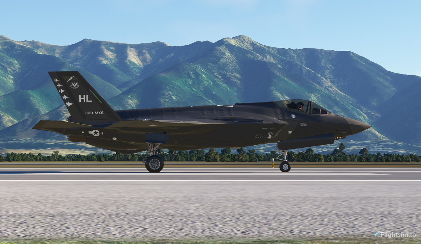 TweedyPaints 388 MXS F-35A Lightning II Hill AFB, Utah. 对于 Microsoft ...