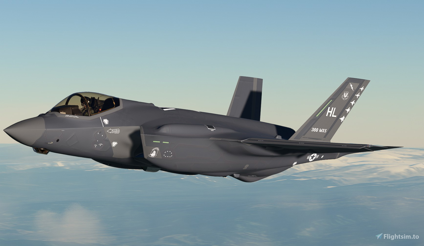 TweedyPaints 388 MXS F-35A Lightning II Hill AFB, Utah. 对于 Microsoft ...