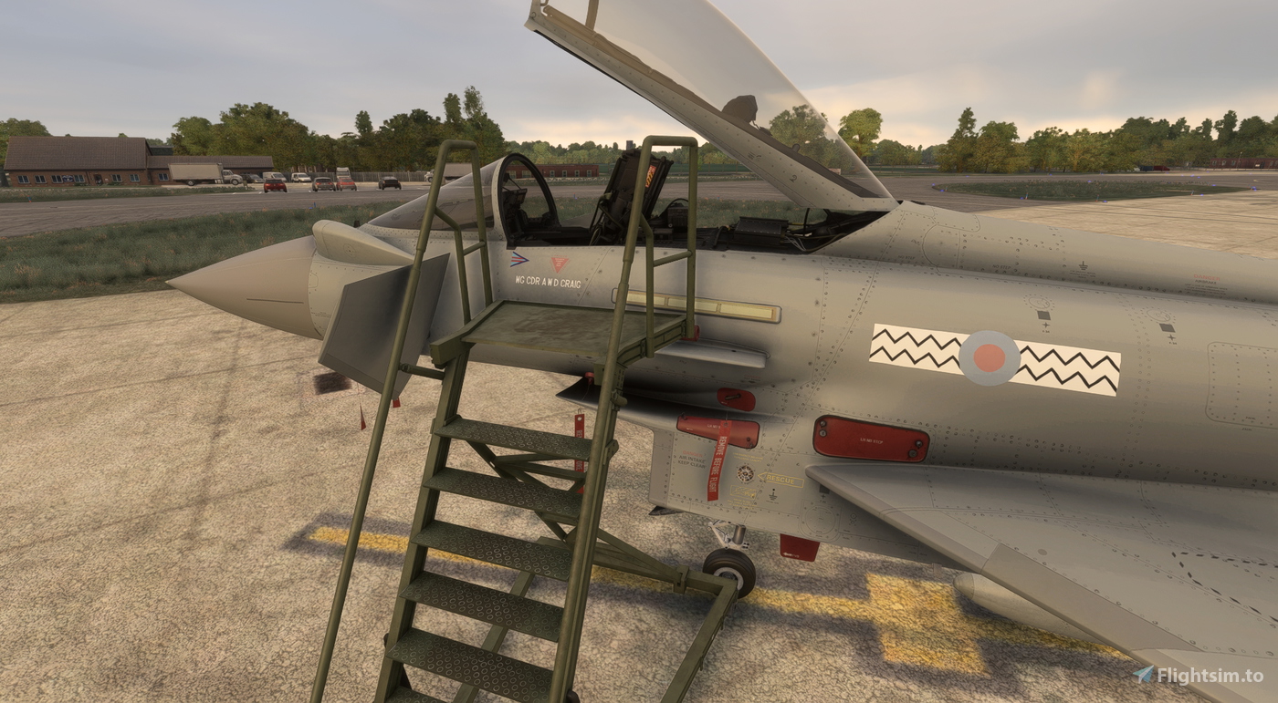 Typhoon F2 - 17(R) Squadron RAF ZJ930 para Microsoft Flight Simulator ...