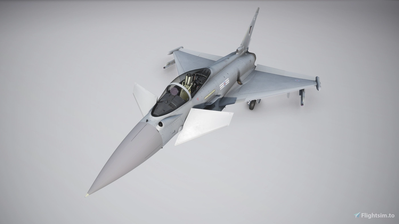 Typhoon F2 - 17(R) Squadron RAF ZJ914 for Microsoft Flight Simulator | MSFS