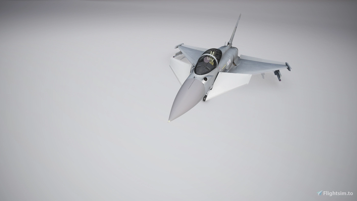 Typhoon F2 - 17(R) Squadron RAF ZJ917 für Microsoft Flight Simulator | MSFS