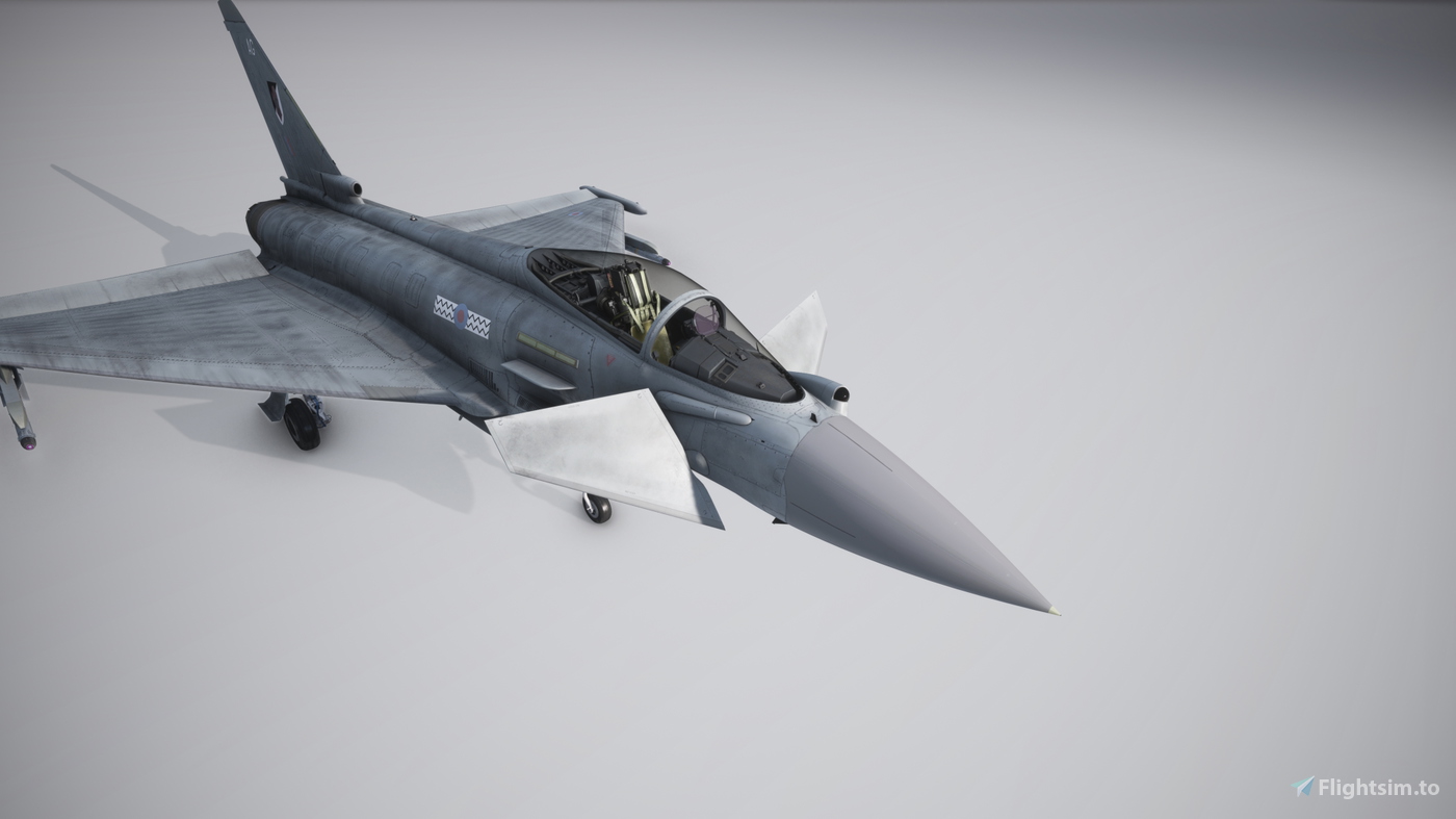 Typhoon F2 - 17(R) Squadron RAF ZJ946 для Microsoft Flight Simulator | MSFS