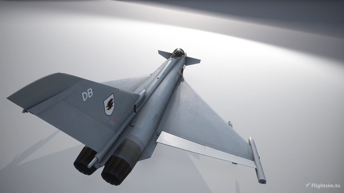 Typhoon FGR4 - 11(F) Squadron RAF ZJ932 für Microsoft Flight Simulator ...