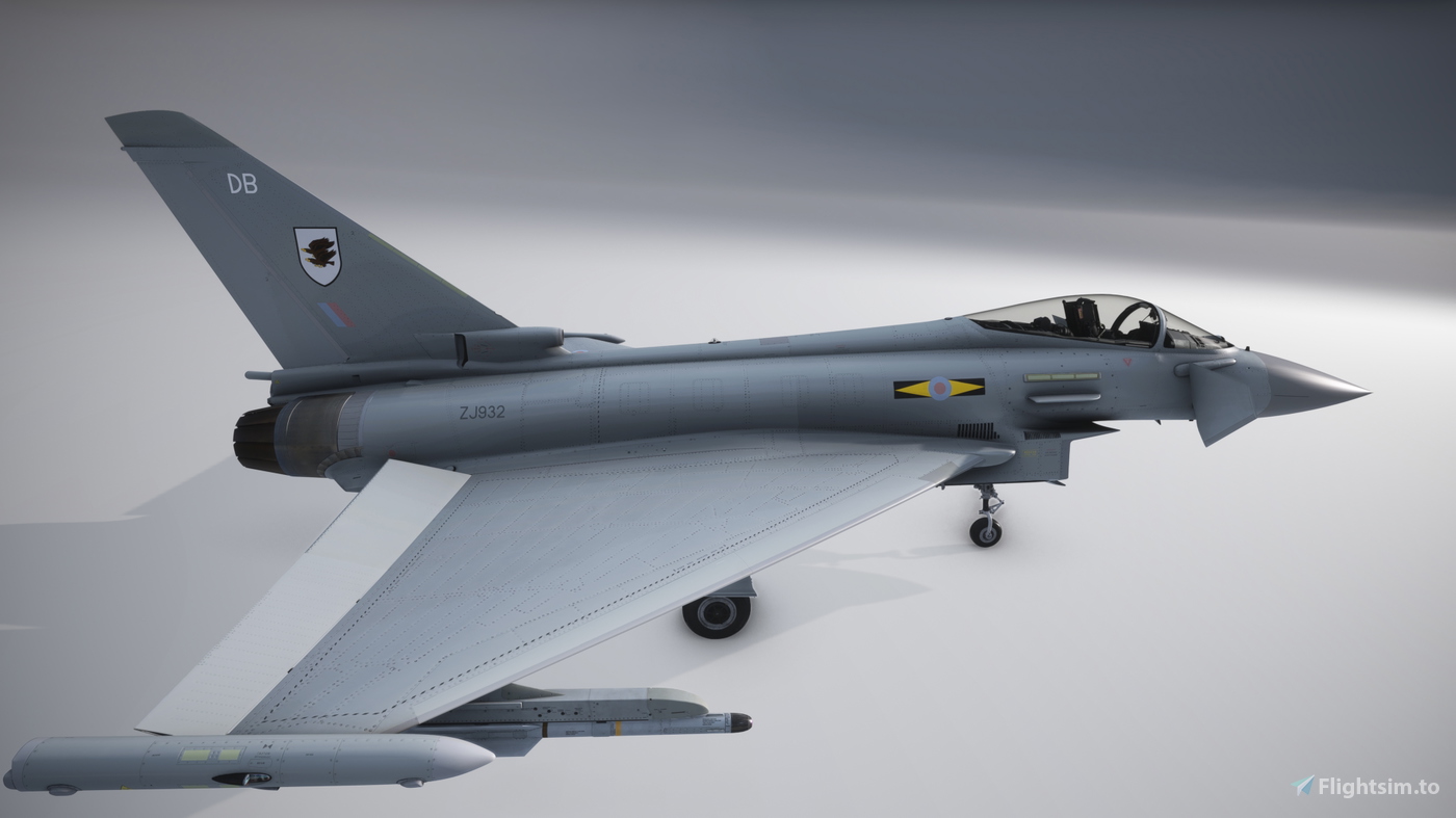 Typhoon FGR4 - 11(F) Squadron RAF ZJ932 für Microsoft Flight Simulator ...