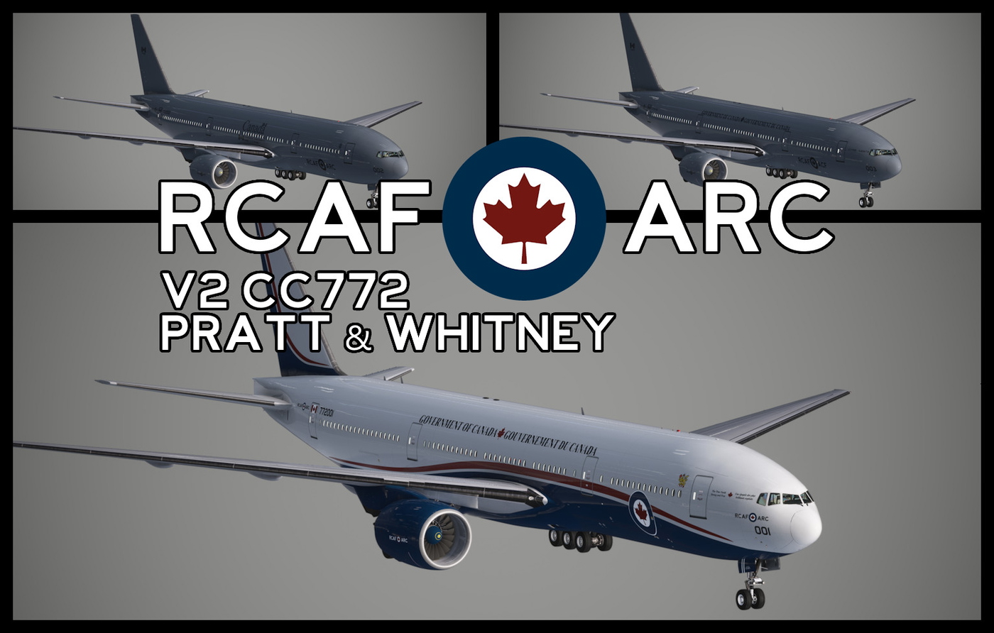 [V2] PW CC772 RCAF-ARC Transport Liveries per Microsoft Flight ...