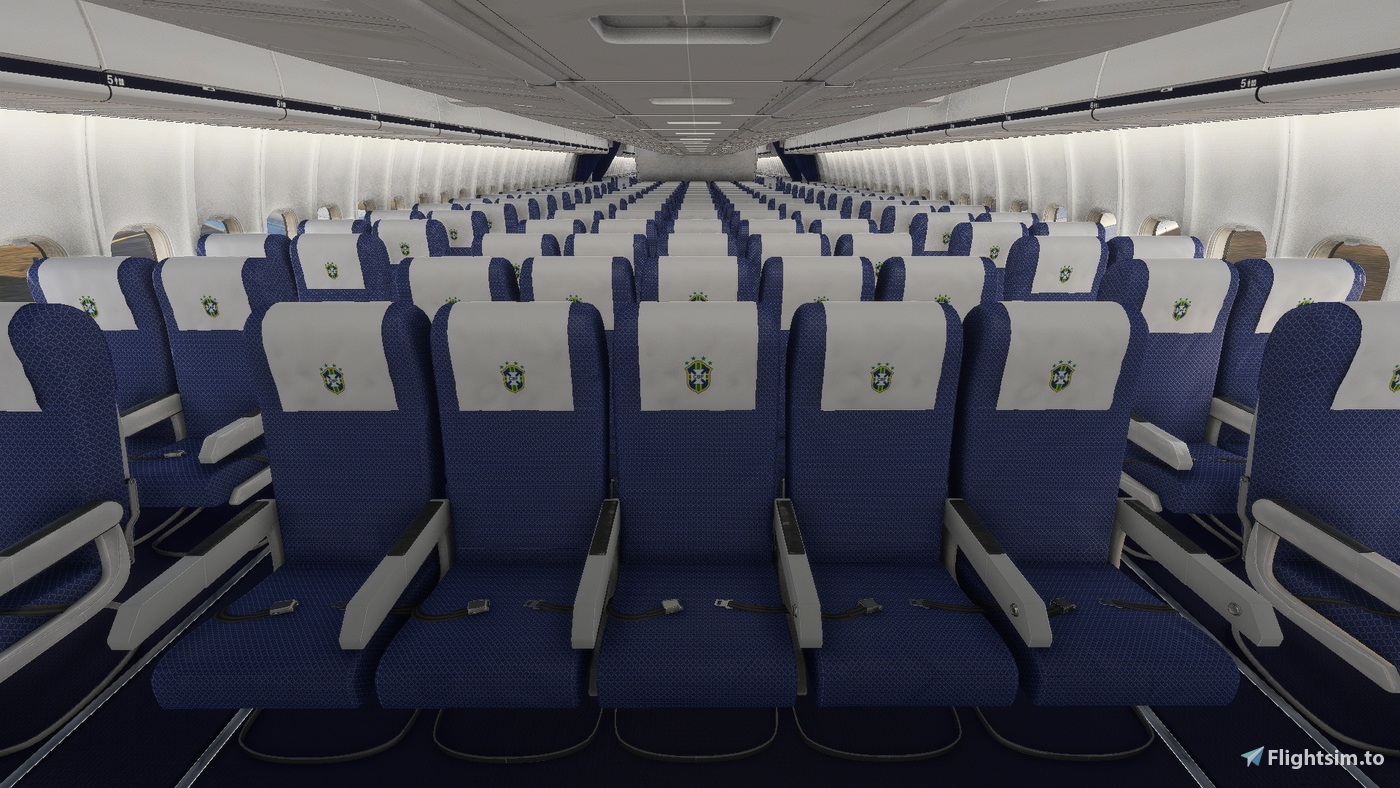 Varig "World Cup 1998" PP-VPP | w/Cabin for Microsoft Flight Simulator ...