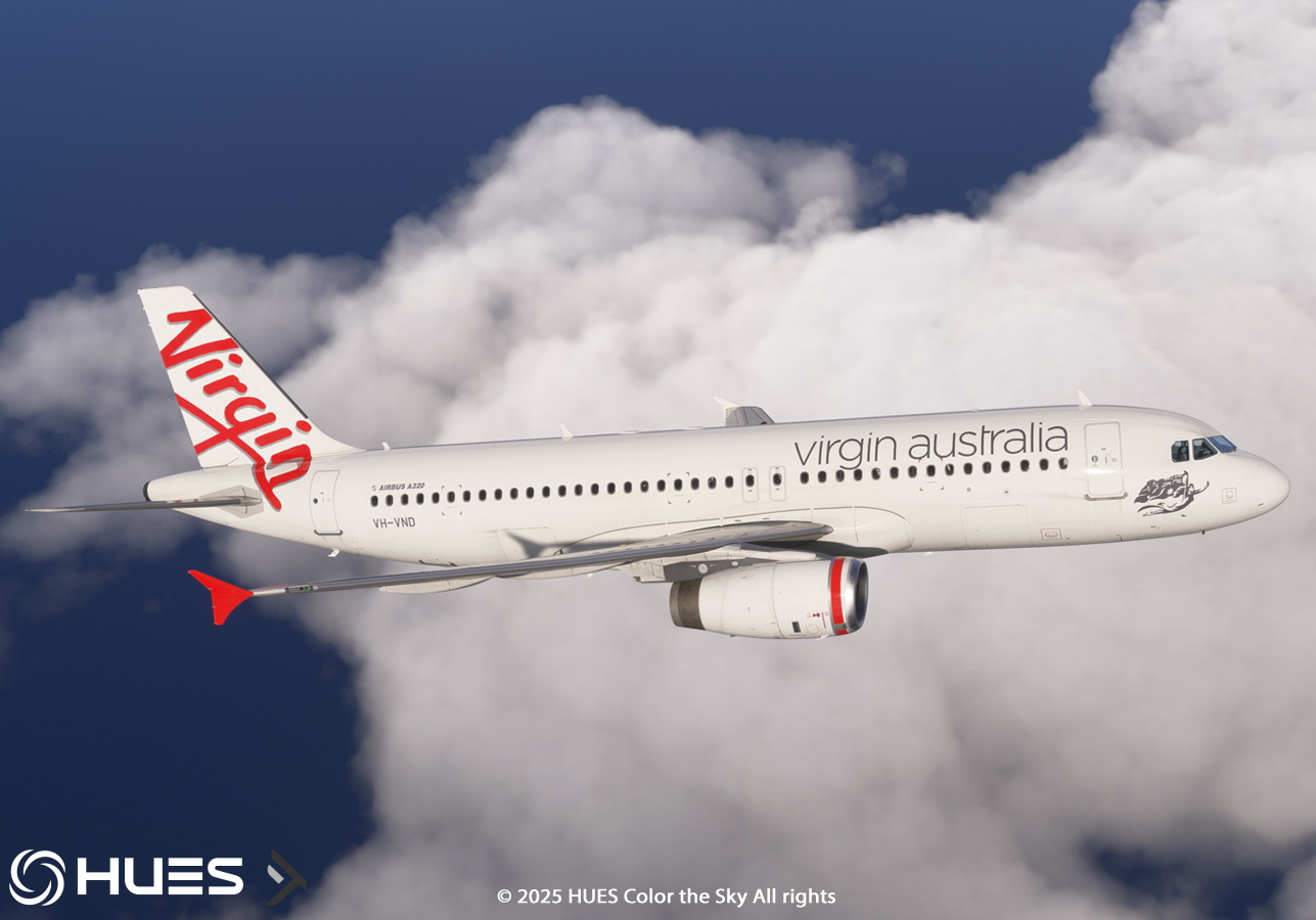 Virgin Regional A320 VH-VND のために Microsoft Flight Simulator | MSFS