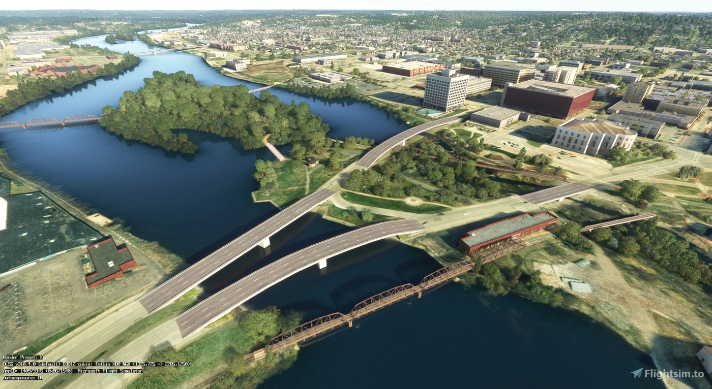 Wausau, Wisconsin Scenery Update para Microsoft Flight Simulator | MSFS