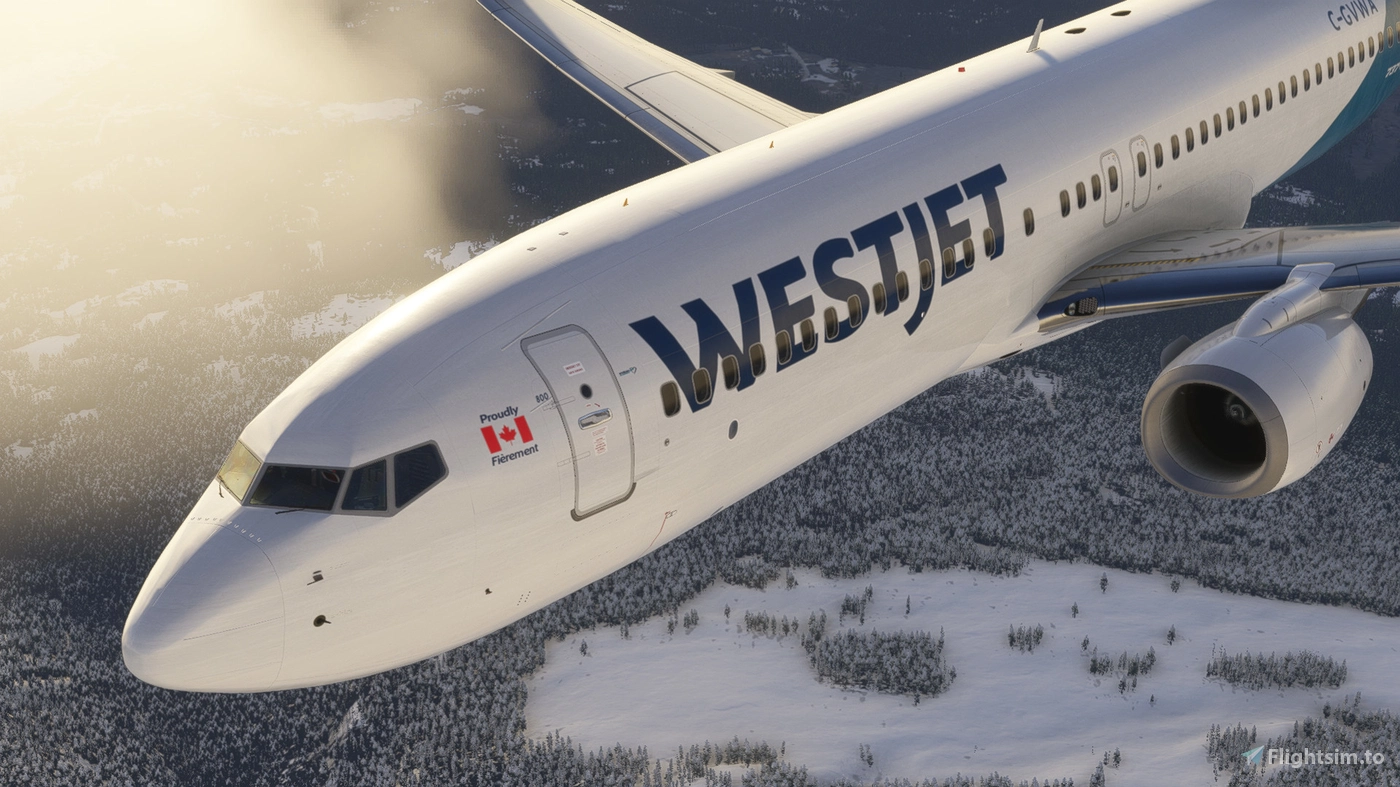 WestJet (Fleet Pack) - PMDG 737-800 (FS2024) for Microsoft Flight ...