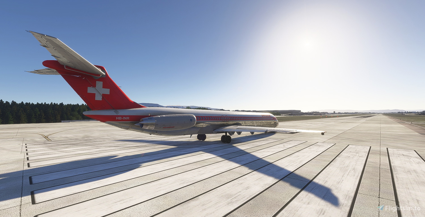 Swissair HB-INR | Fly the Maddog (20th Anniversary) | MD-82 per ...