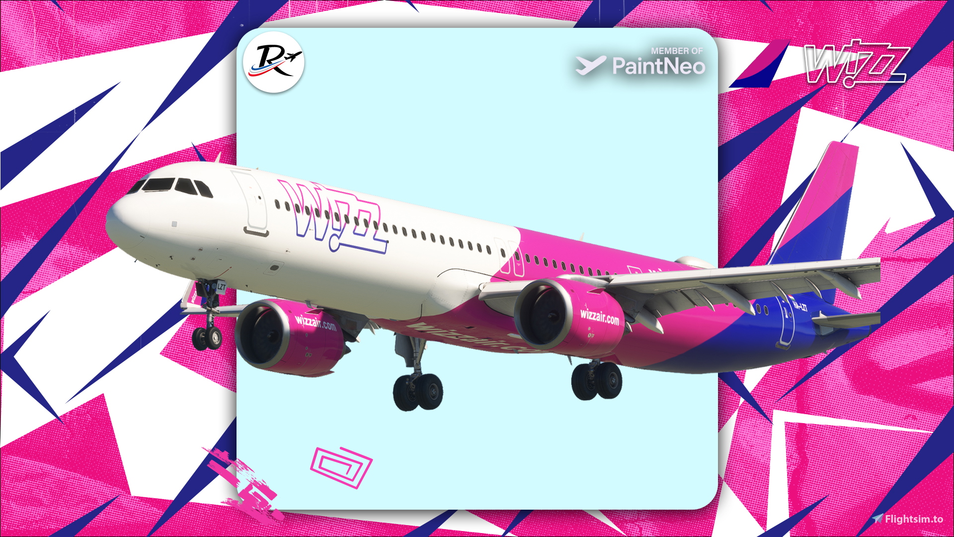 WIZZAIR A321neo PACK [raimbotrax] - MSFS Add-on - Flightsim.to
