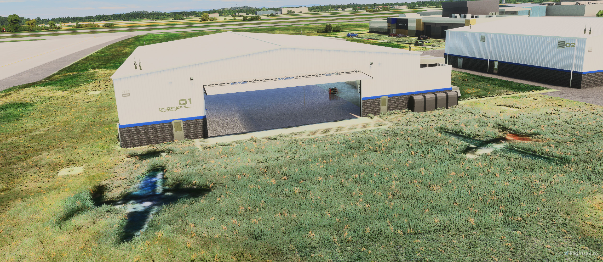 Cirrus Aircraft Vision Center at KTYS for Microsoft Flight Simulator | MSFS