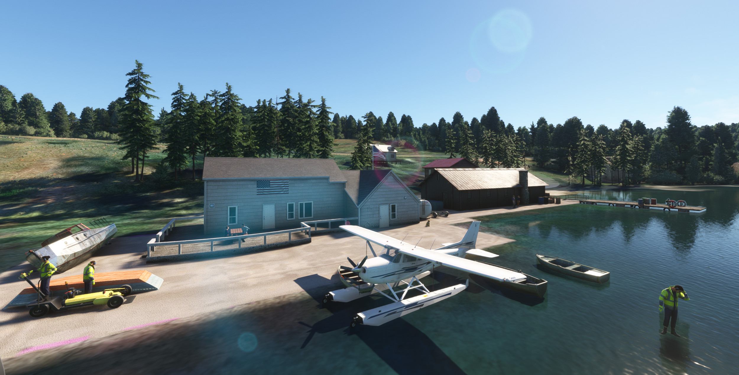 S96 Lake Pend Oreille Seaplane Base for Microsoft Flight Simulator | MSFS