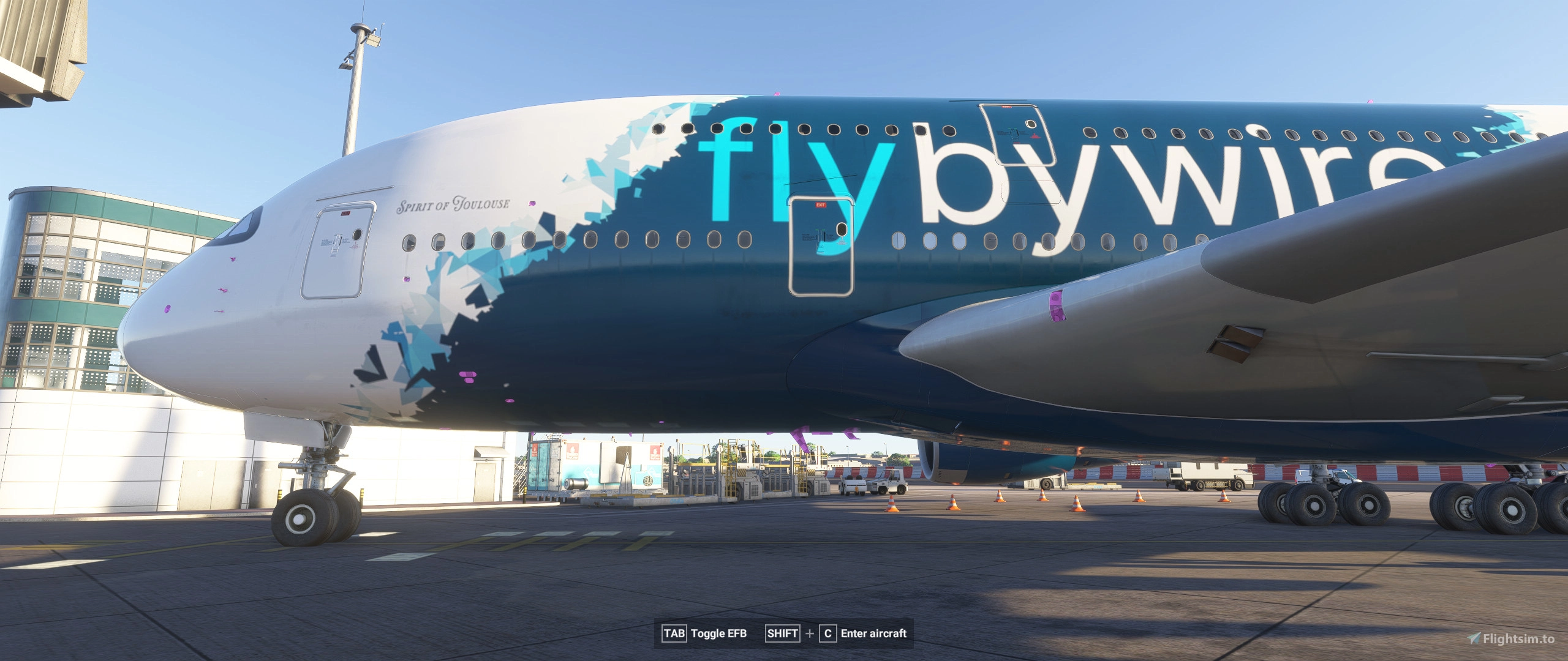 [2K/1K/0.5K] FlyByWire A380 (4K Edition) Downscaled Texture More FPS ...