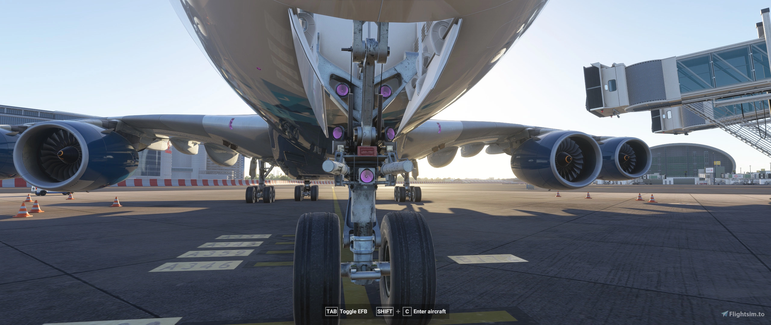 [2K/1K/0.5K] FlyByWire A380 (4K Edition) Downscaled Texture More FPS ...
