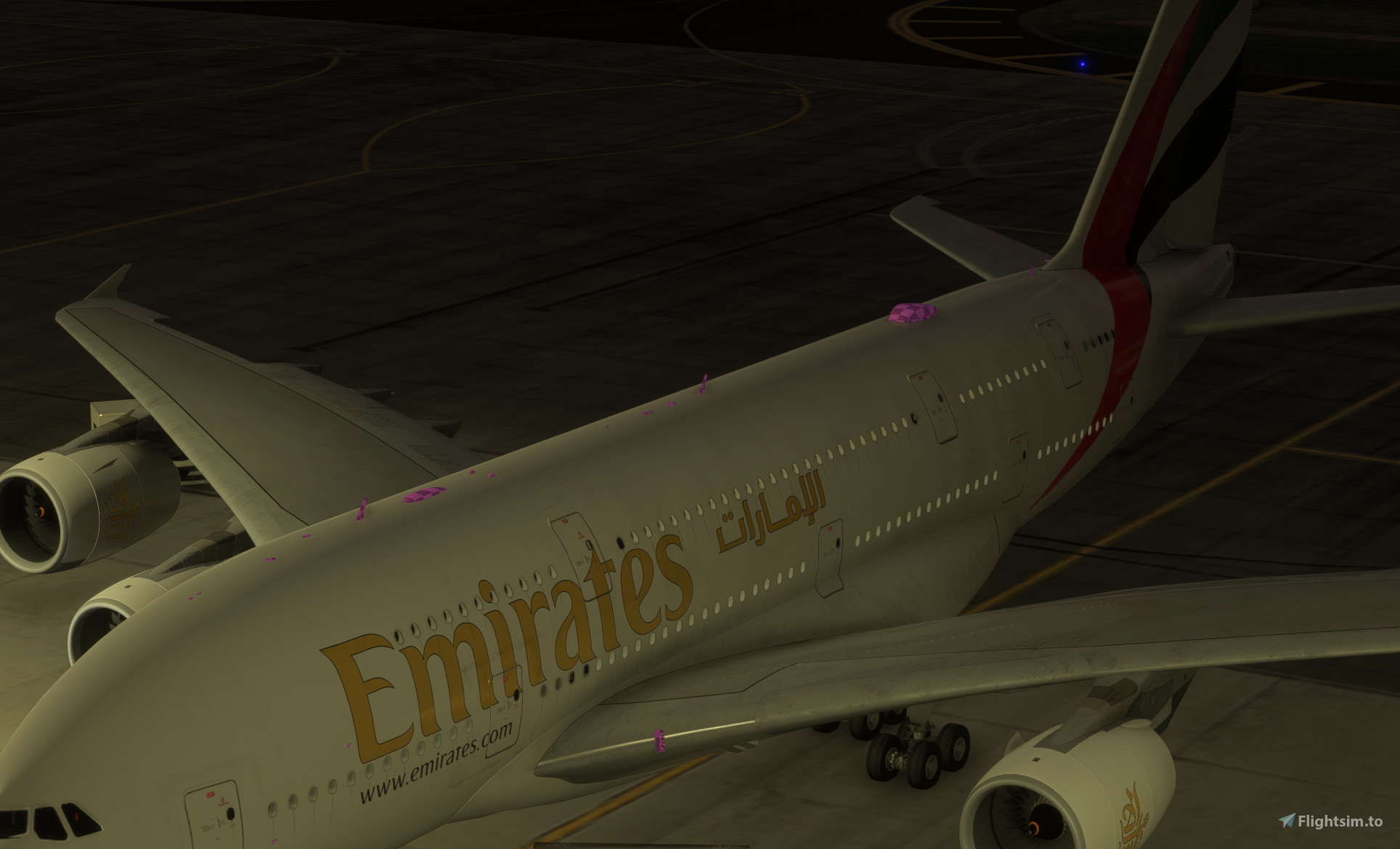 [2K/1K/0.5K] FlyByWire A380 (4K Edition) Downscaled Texture More FPS ...