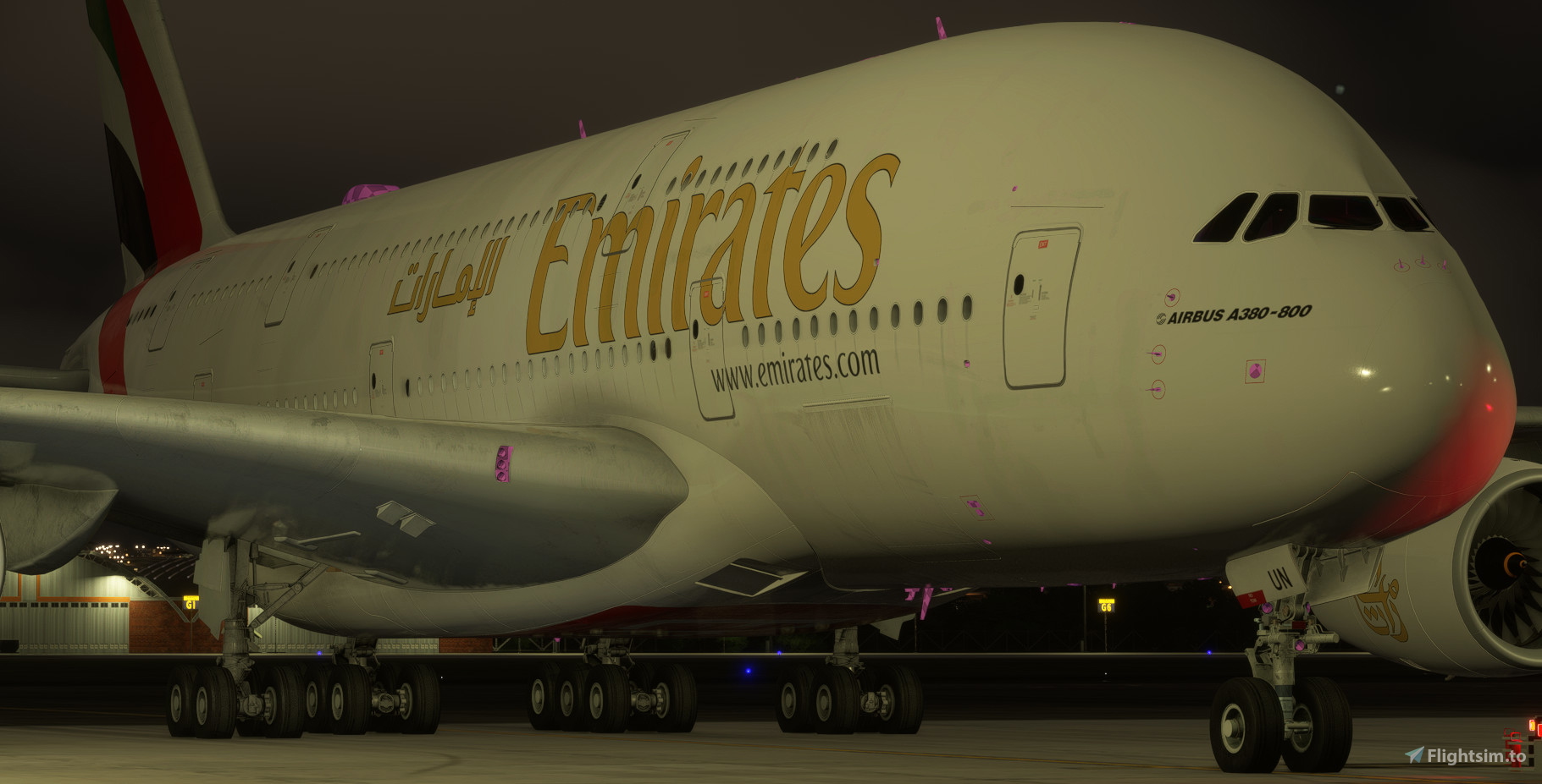 [2K/1K/0.5K] FlyByWire A380 (4K Edition) Downscaled Texture More FPS ...