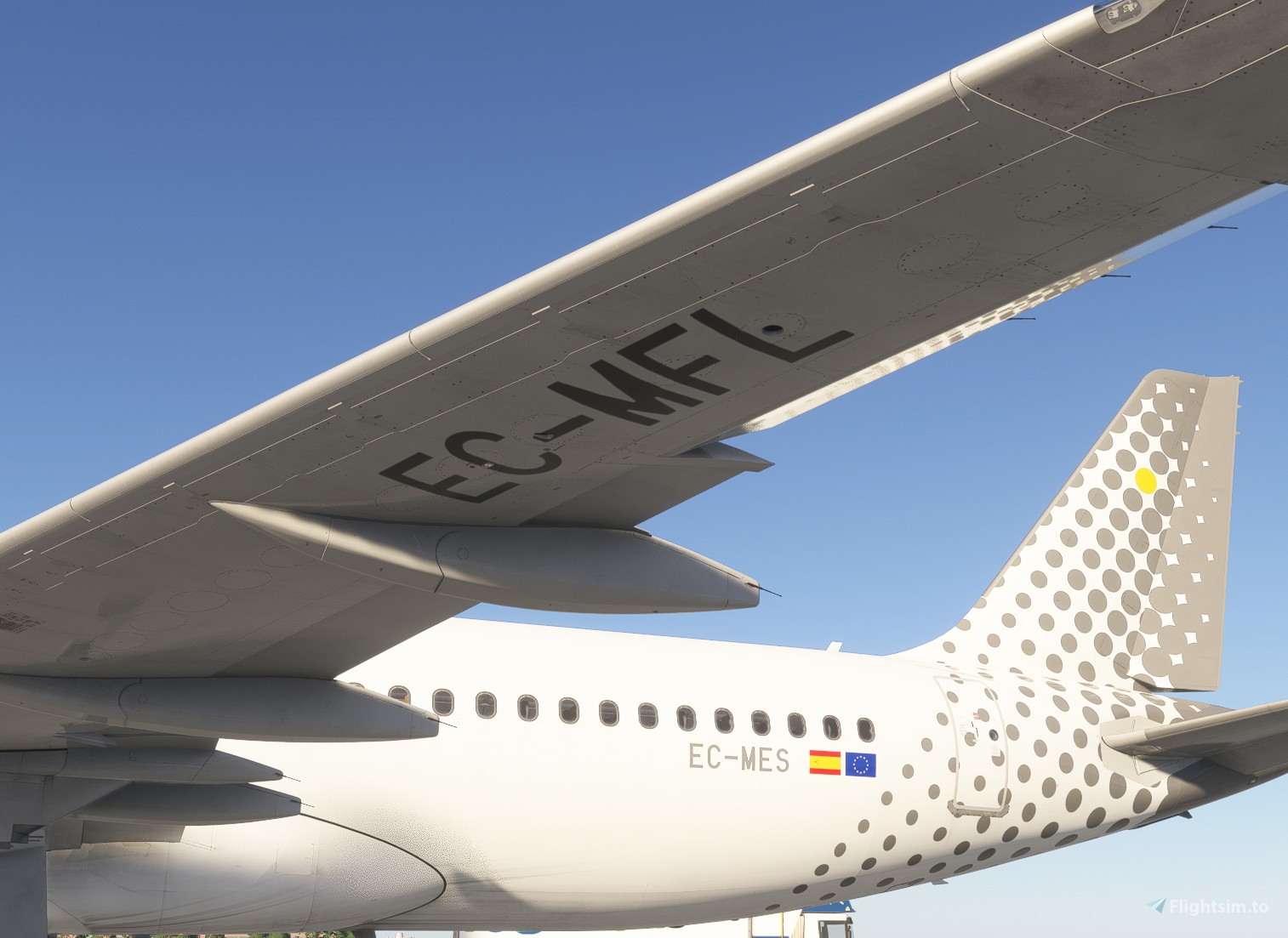 [8K+4K] Vueling Pack | Fenix A320SL IAE for Microsoft Flight Simulator | MSFS