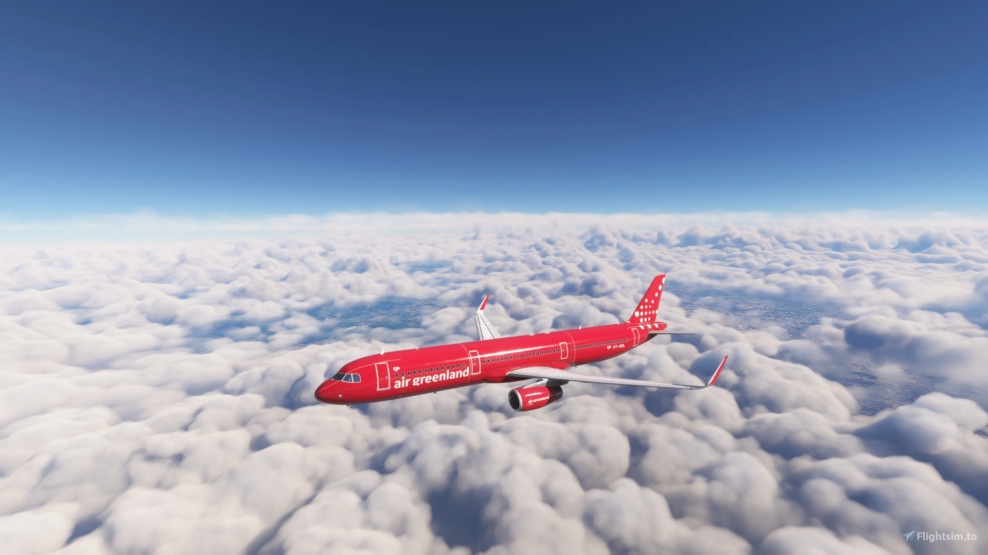 Air Greenland [OY-GRL]- Fenixsim A321 [4K] for Microsoft Flight Simulator | MSFS